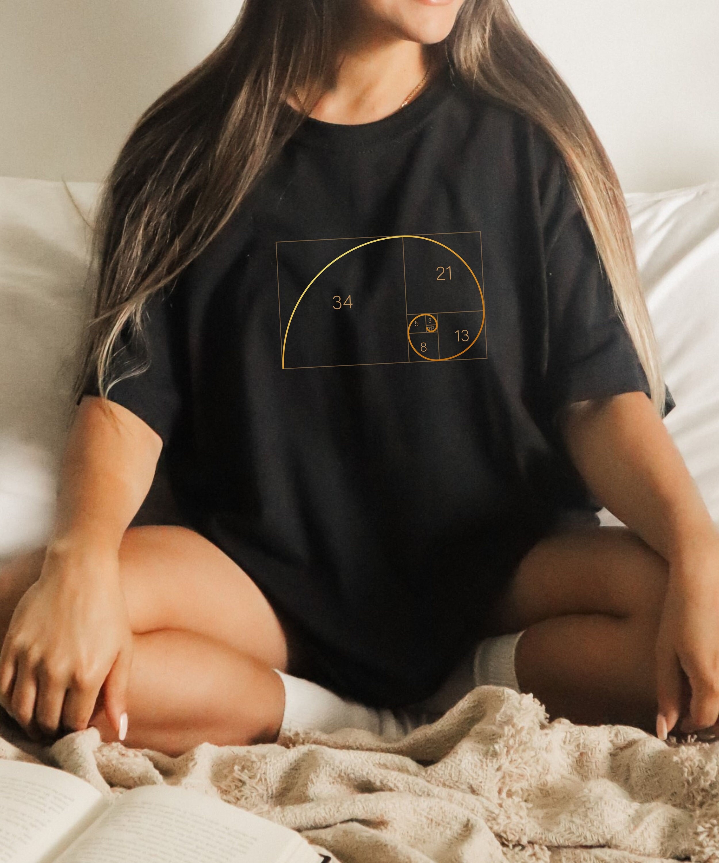 Celebrate Fibonacci Day With Our Golden Spiral T-shirt - Etsy