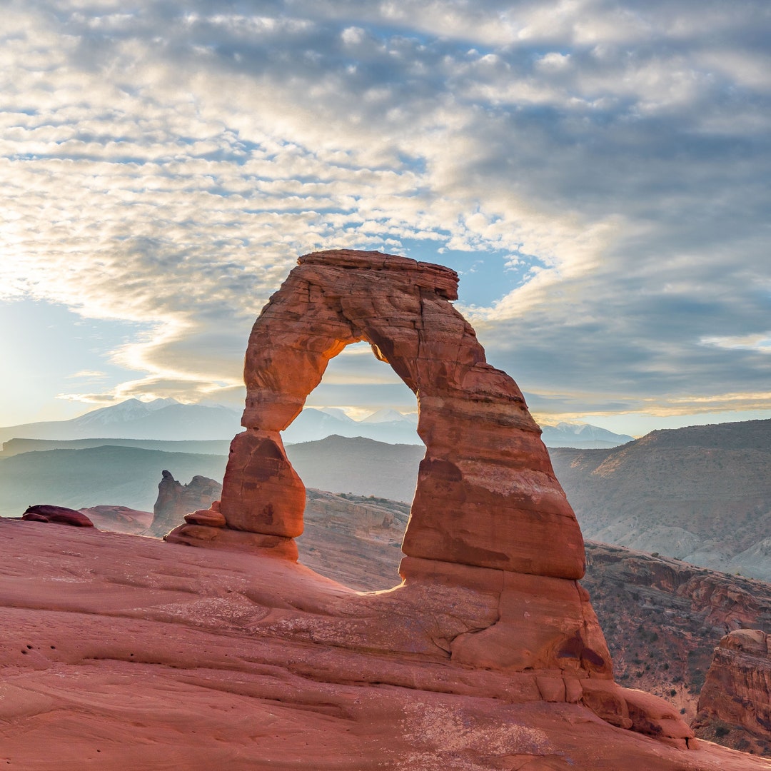 Morning at Delicate Arch - Close-up - Etsy