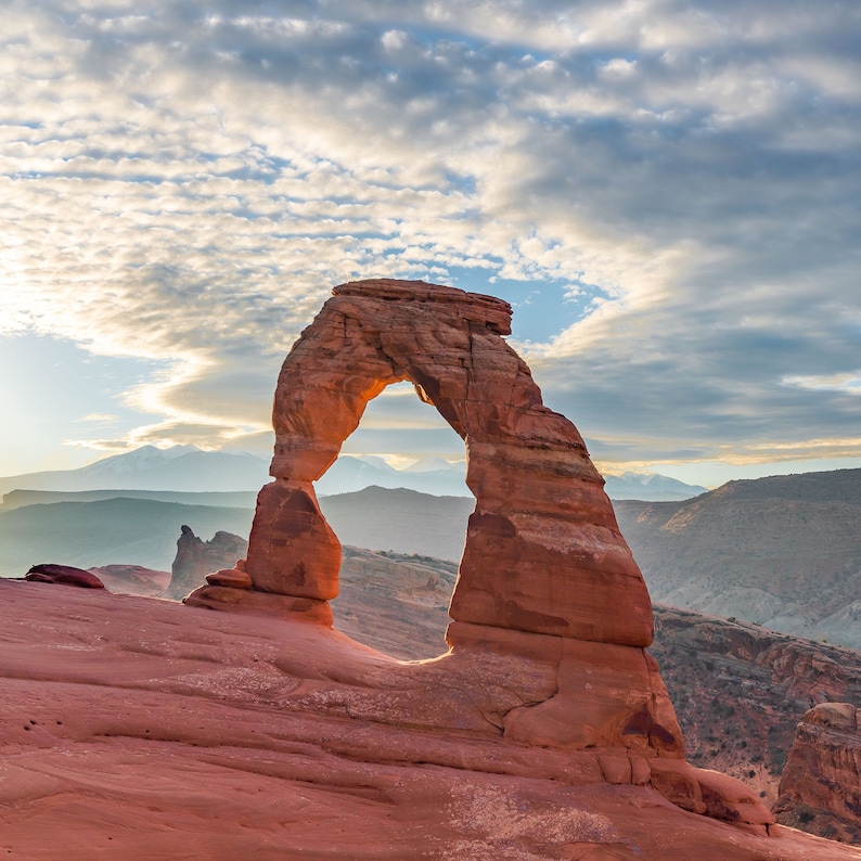 Morning at Delicate Arch - Close-up - Etsy