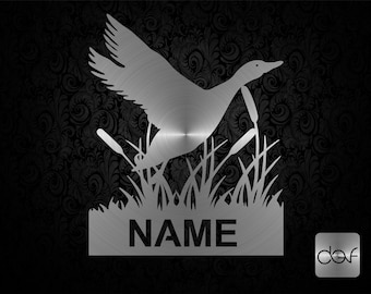 Duck Scene Dxf - Etsy