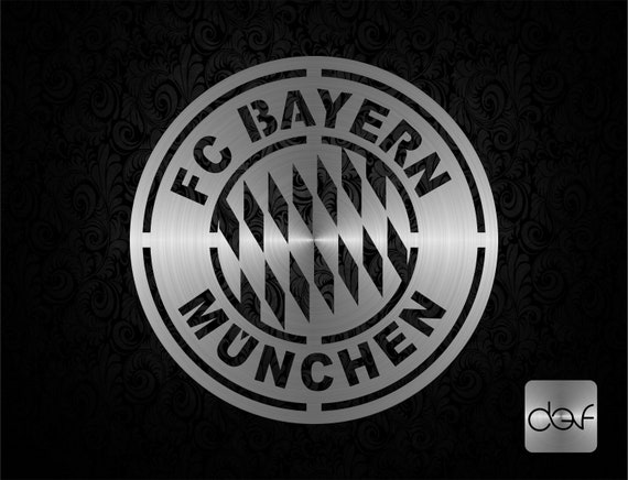 Fc Bayern Munchen Logo DXF CNC Dxf for Plasma Laser Waterjet | Etsy