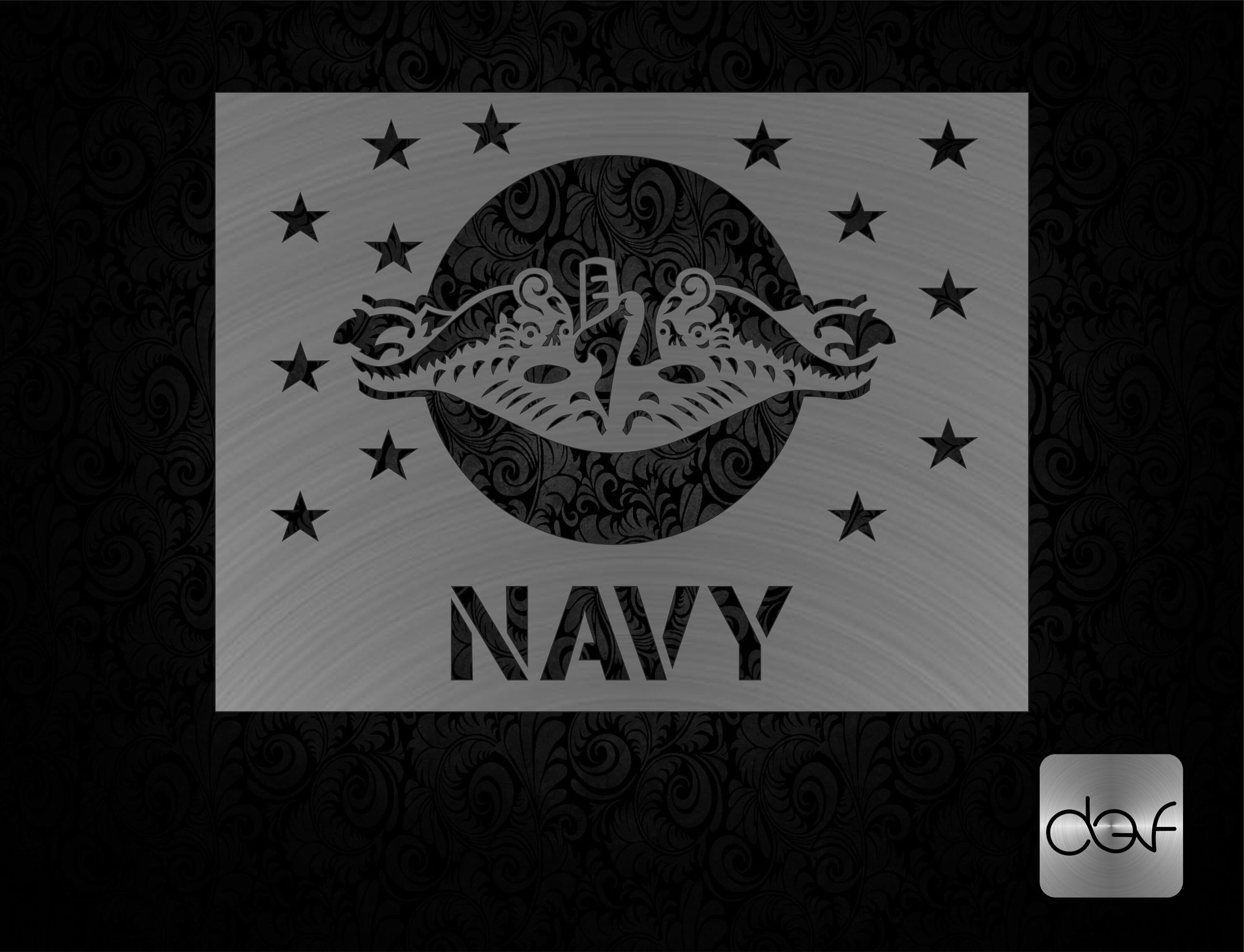 Navy army DXF CNC dxf for Plasma Laser Waterjet Plotter | Etsy