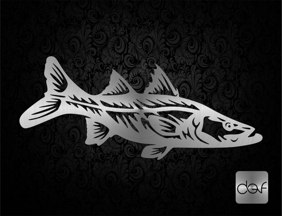 Snook Fish DXF CNC Dxf for Plasma Laser Waterjet Plotter - Etsy UK