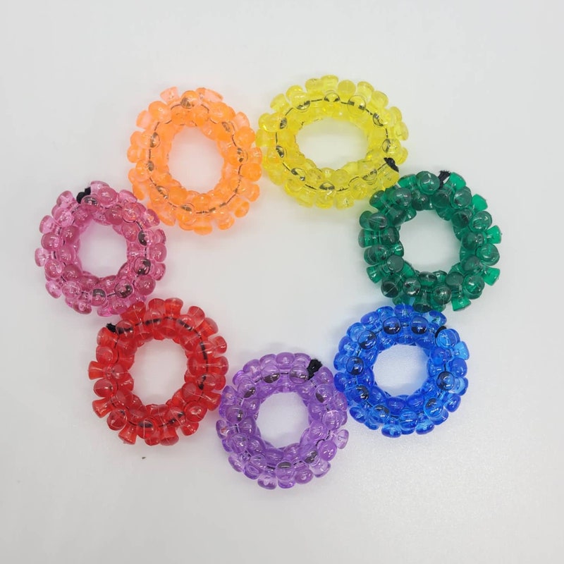 Tri Color Fidget Rings - Etsy