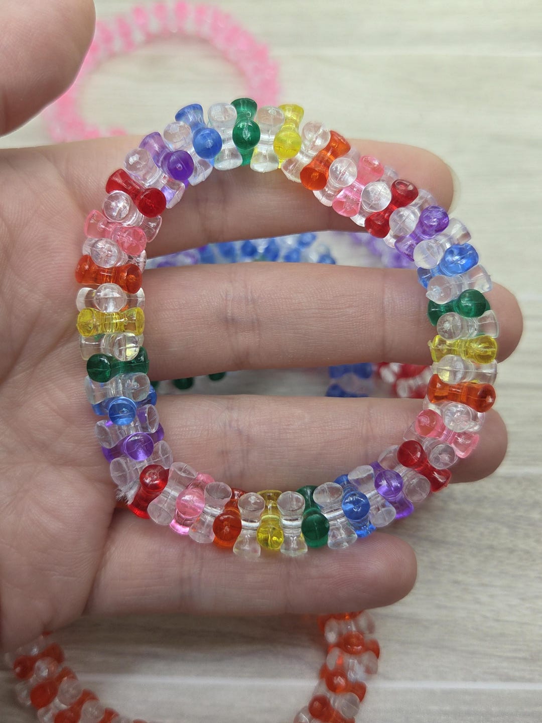 Tri Bead Fidget Bracelet - Etsy