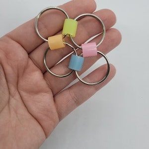 Glow in the Dark Key Ring Fidgets - Etsy
