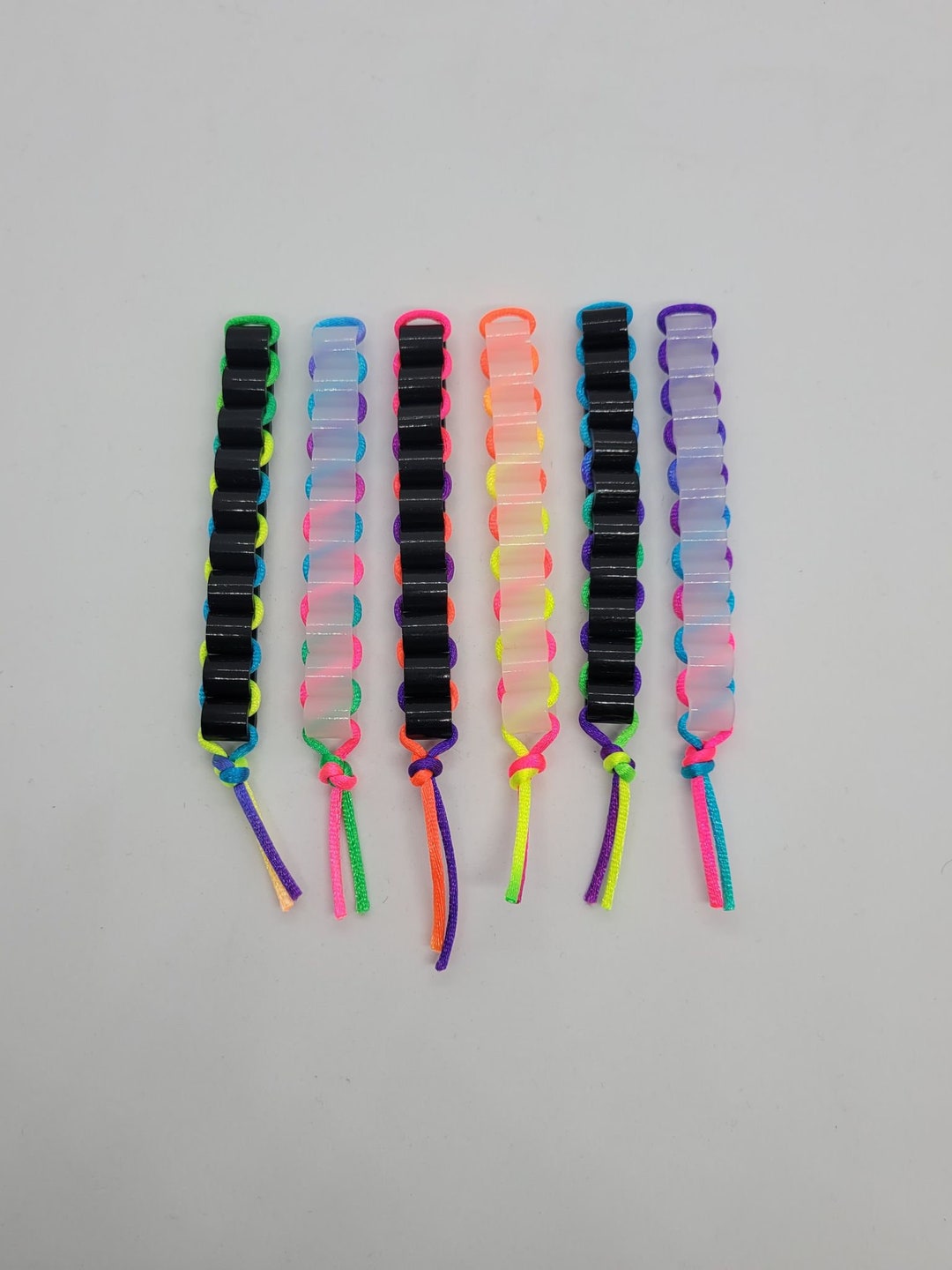 Big Bead Neon Rainbow Cord Fidget - Etsy