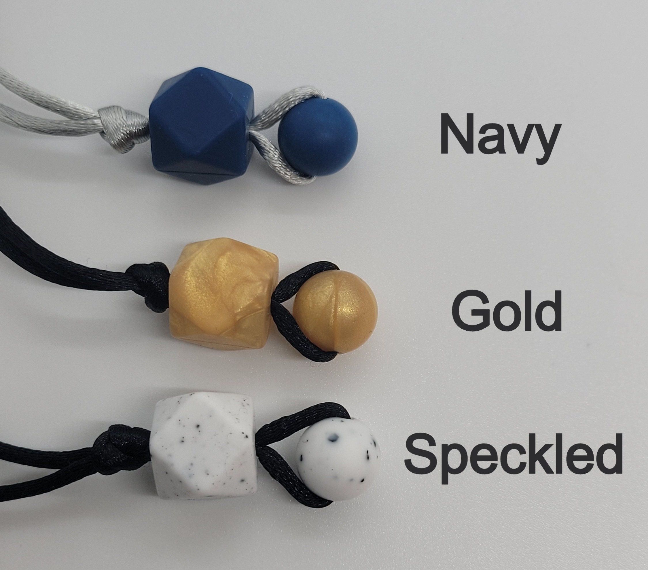 Simple Hex Sensory Fidget Necklace 13 Colors - Etsy