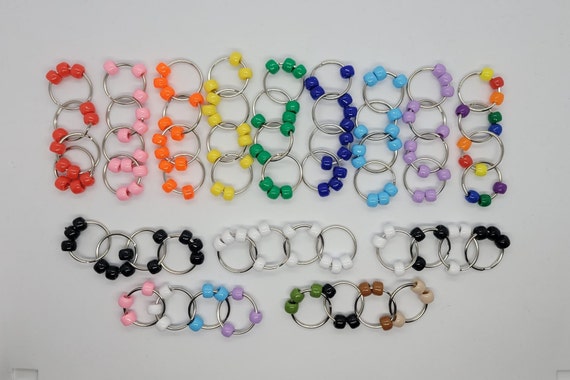 Round Bead Noisy Fidgets 18 Color Options | Etsy