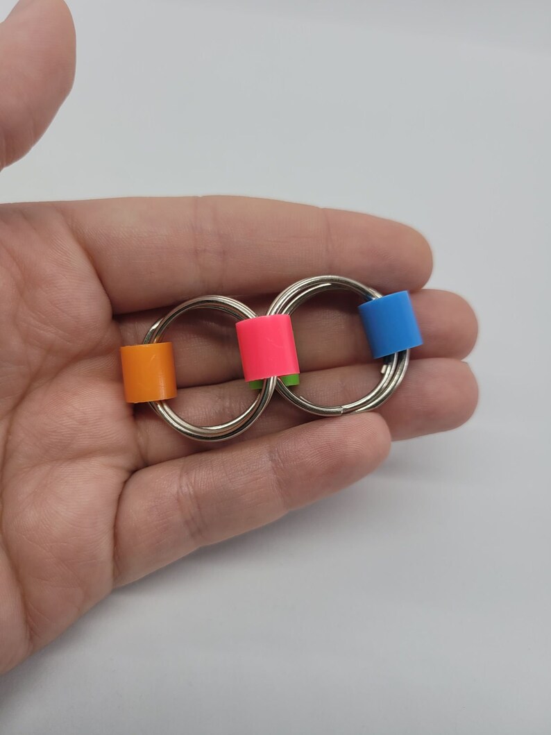 BULK Key Ring Fidgets Classroom 3 Styles | Etsy