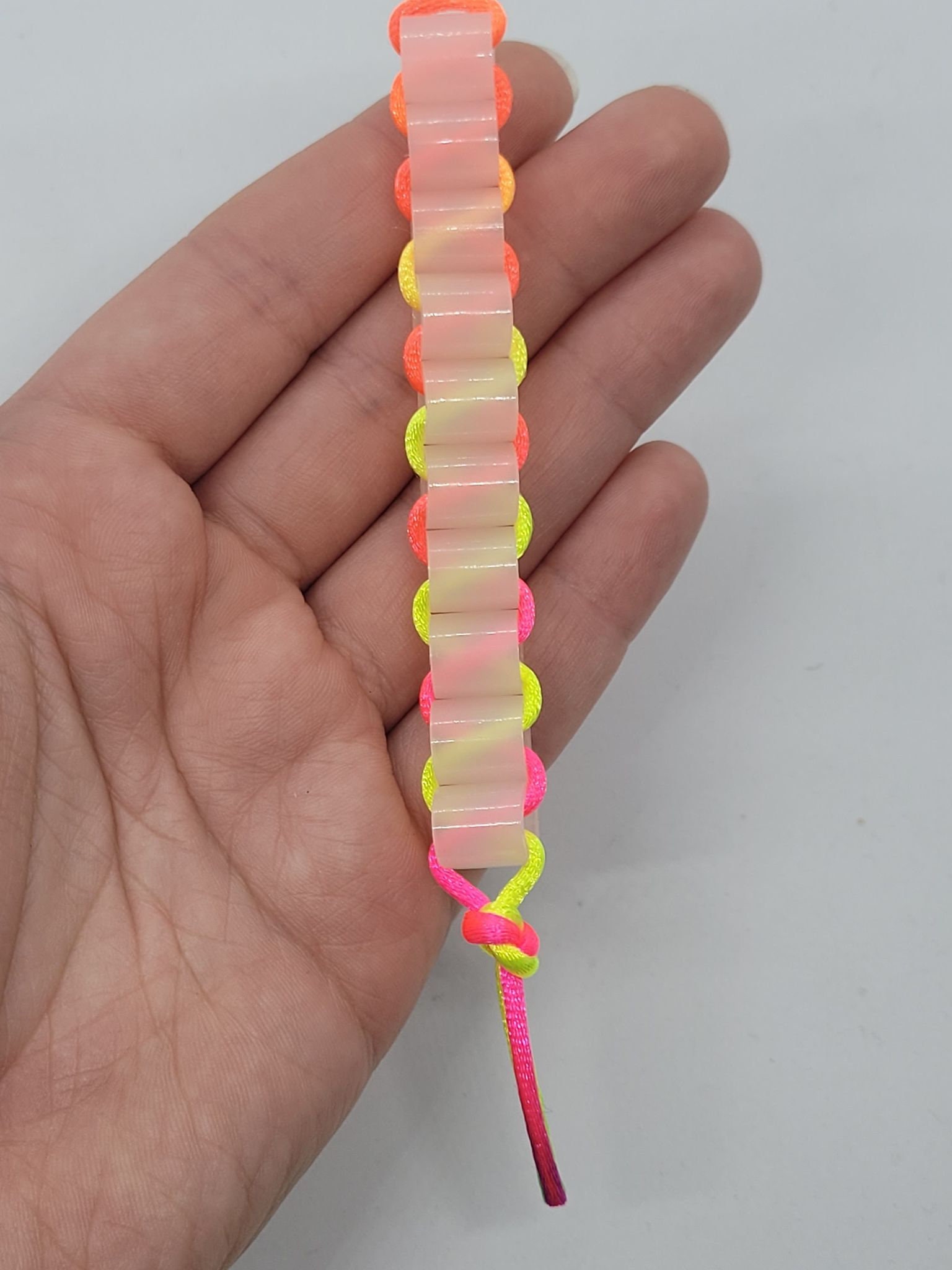 Big Bead Neon Rainbow Cord Fidget - Etsy