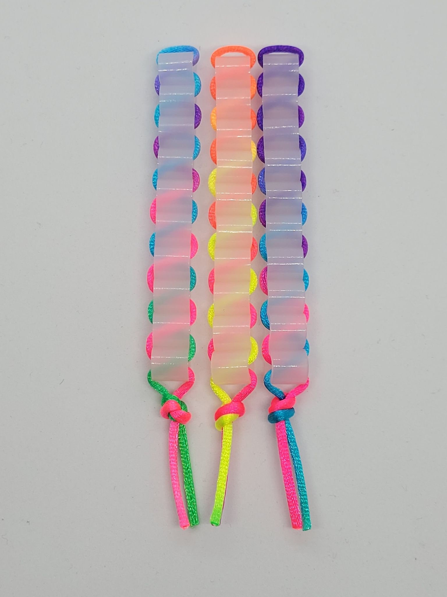 Big Bead Neon Rainbow Cord Fidget - Etsy