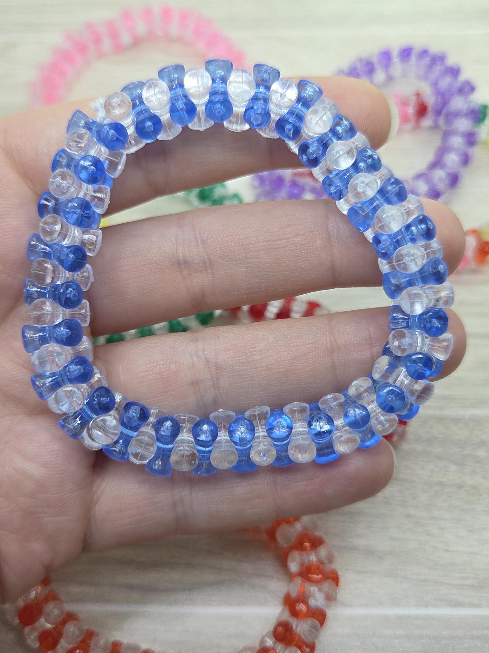 Tri Bead Fidget Bracelet - Etsy