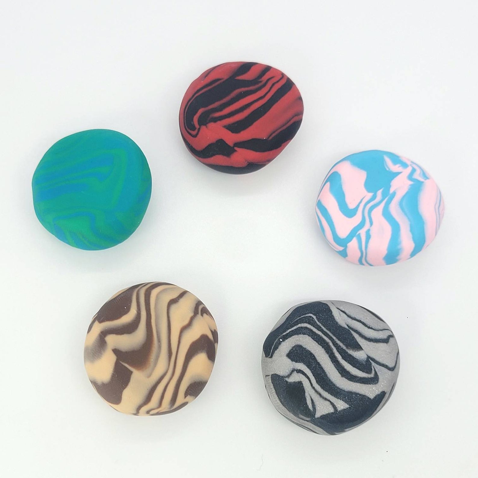 Pre-made Worry Stone - 10 Options! - Finger Fidget - Etsy