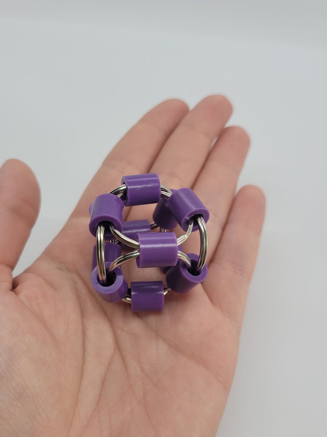 Cubed Finger Fidget Keychain 16 Color Options - Etsy