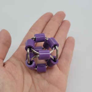 Cubed Finger Fidget Keychain | 16 Color Options! - Etsy