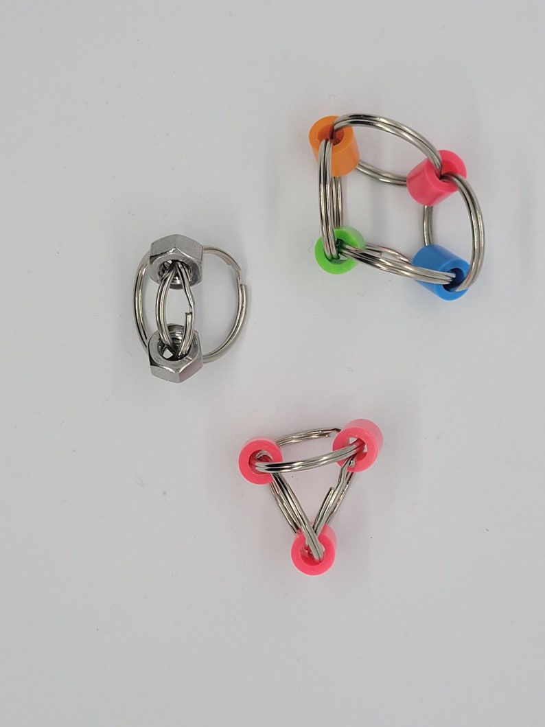 BULK Key Ring Fidgets - Classroom - 3 Styles! - Etsy