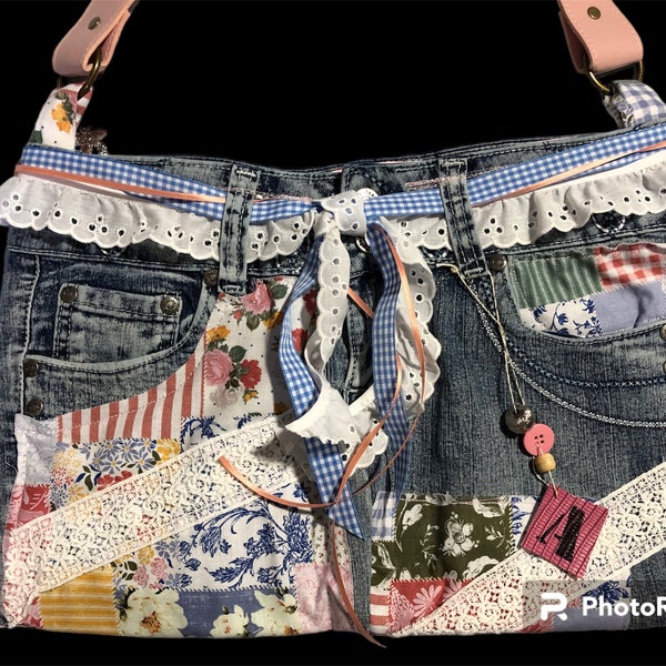 Patchwork Purse - Etsy