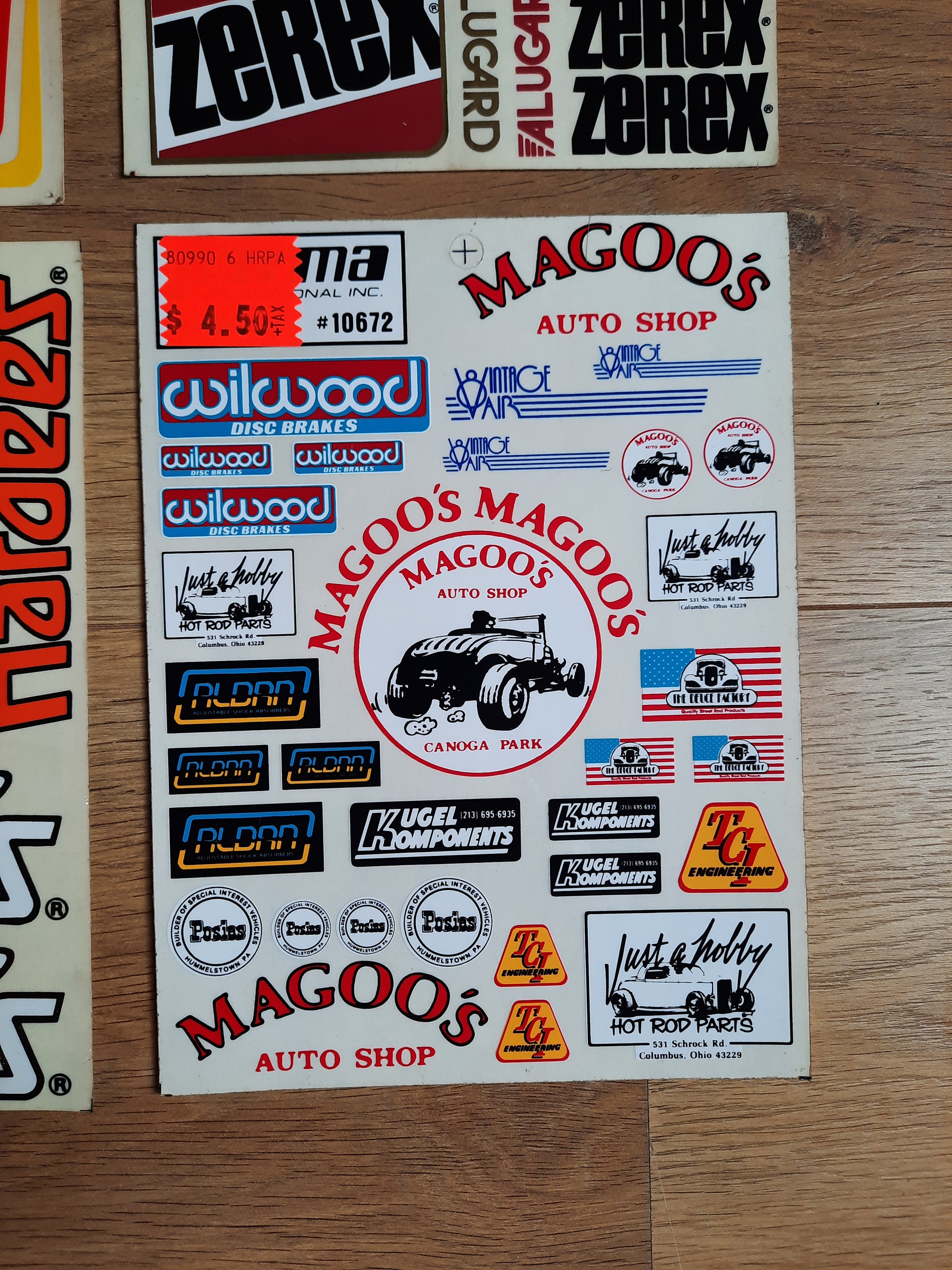 Parma Vintage Decals RC Models Nascar 6 Sheets - Etsy