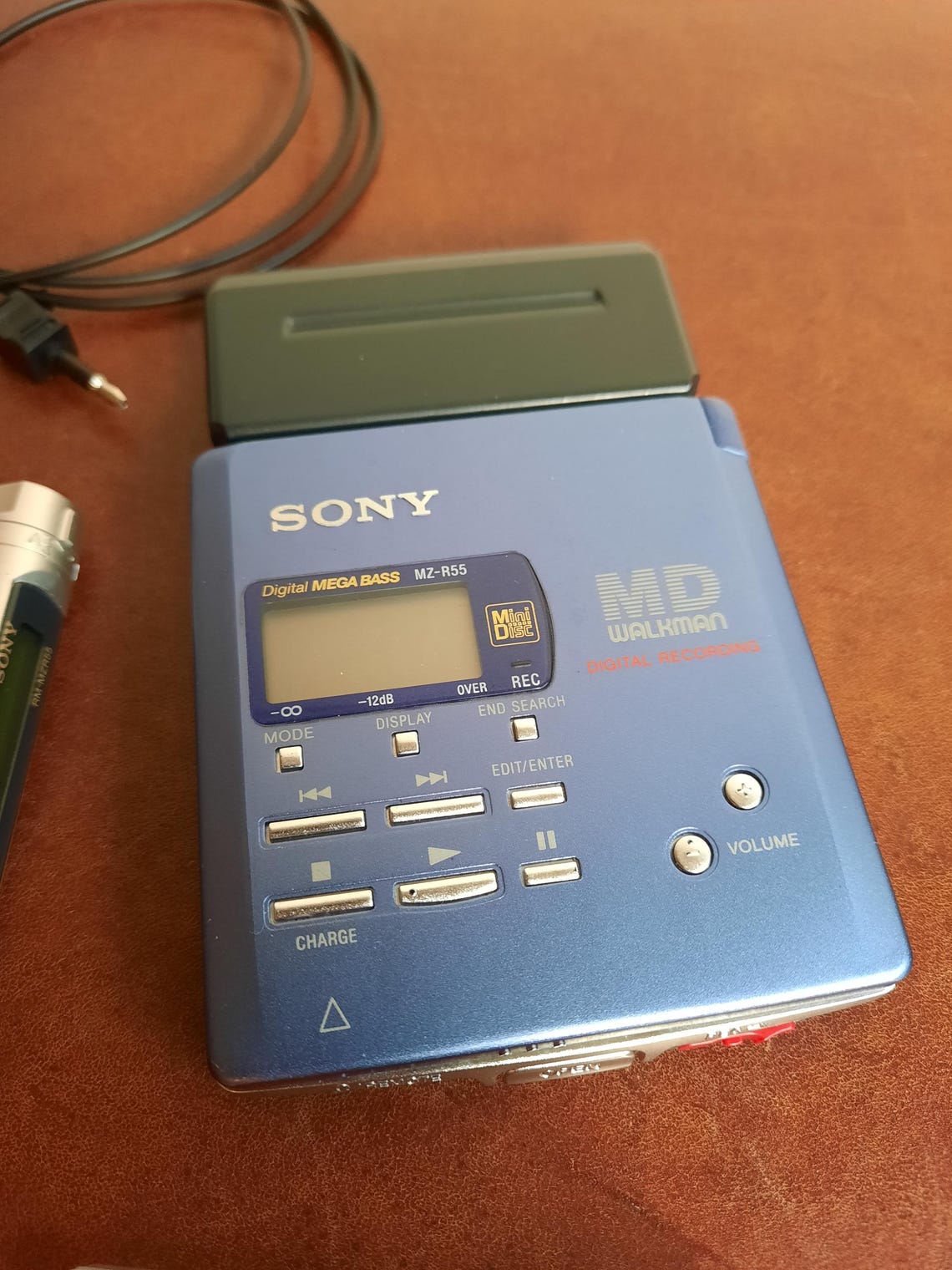 Sony MZ-R55: Compacte Minidisc-speler Met Krachtige Geluidskwaliteit - Etsy