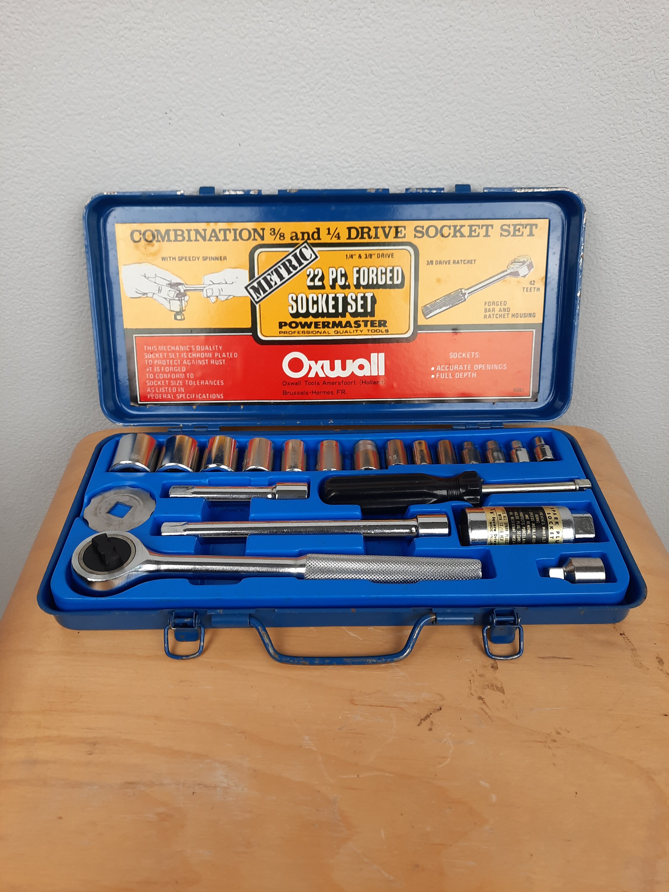 Vintage Oxwall Drive Socket Set - Etsy