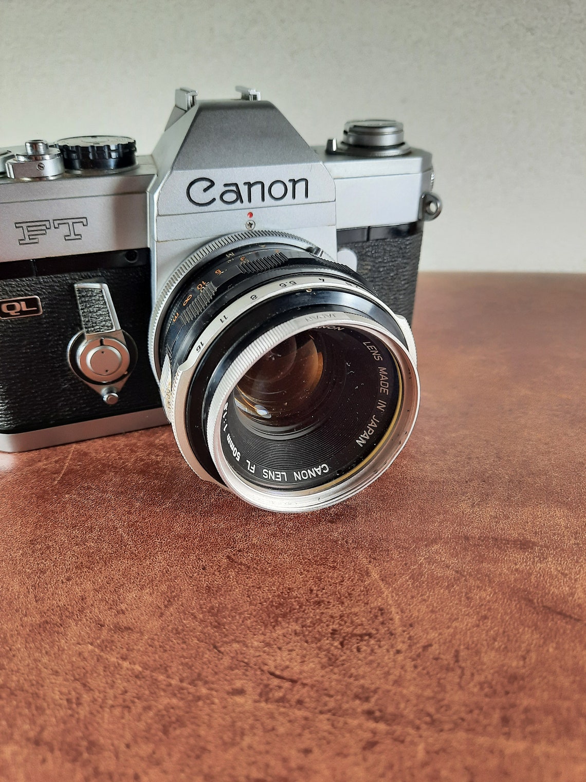 Vintage Analoge Camera Canon FT 35 Mm Met 50 Mm/1:8 Lens - Etsy