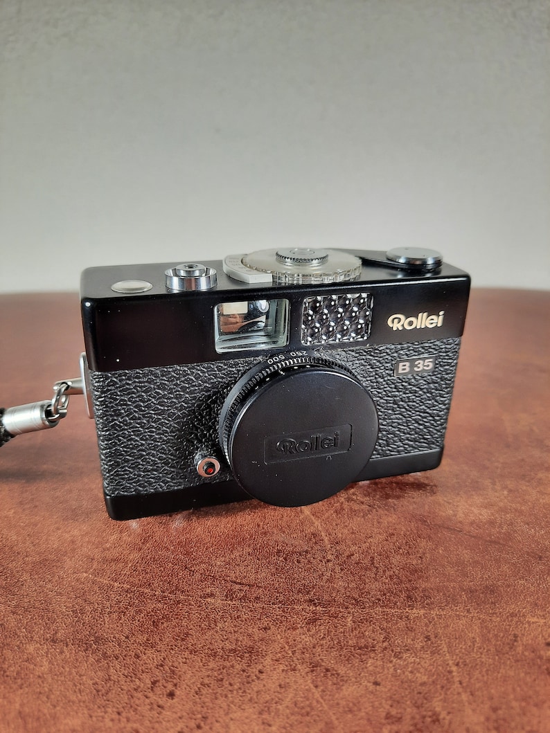 Rollei B35 Zwart: Klassieke Analoge Camera Met Tijdloze Kwaliteit - Etsy