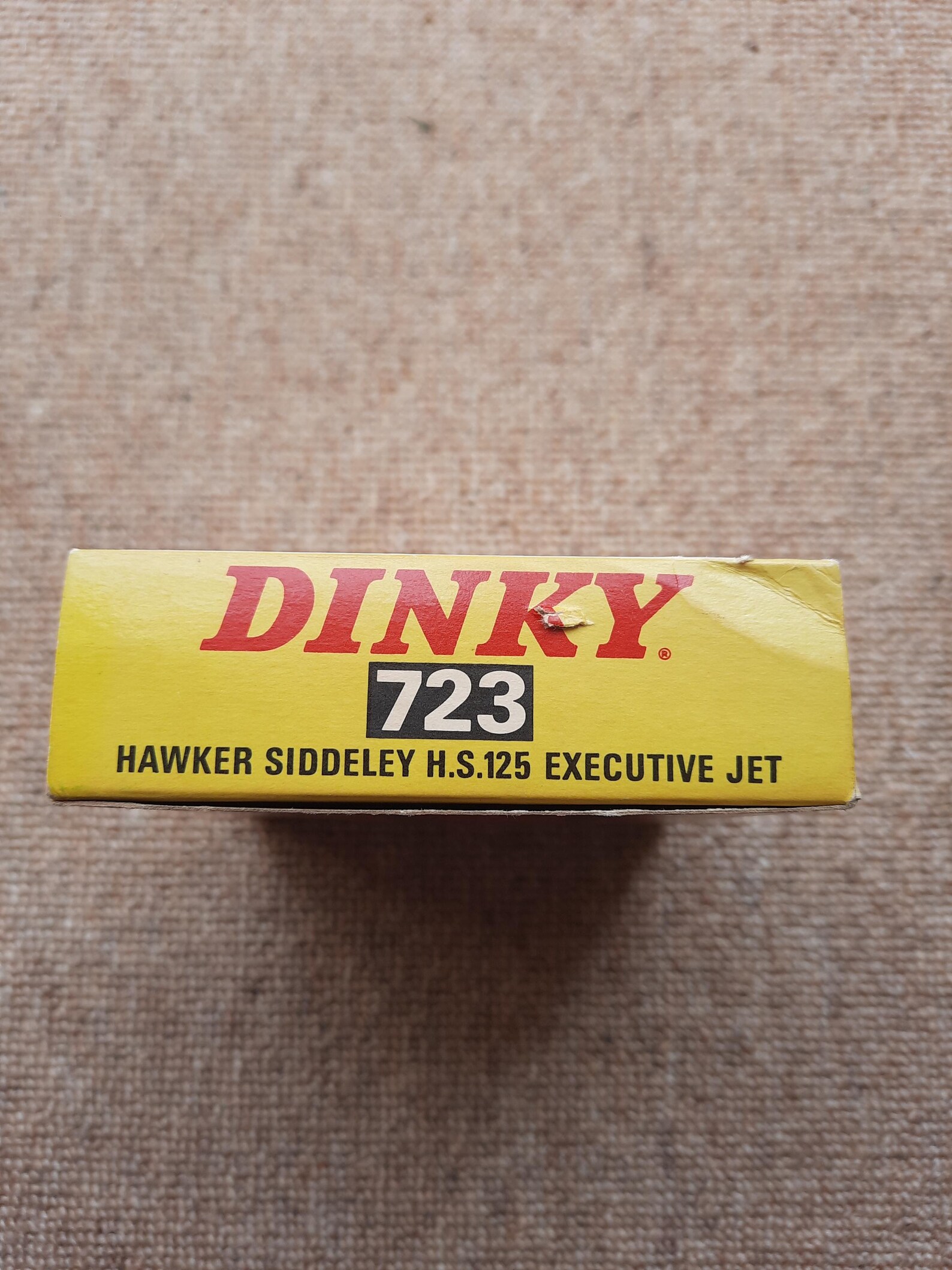 Zeer Nette Dinky Toy Model 723 Hawker Siddeley Executive Jet in ...