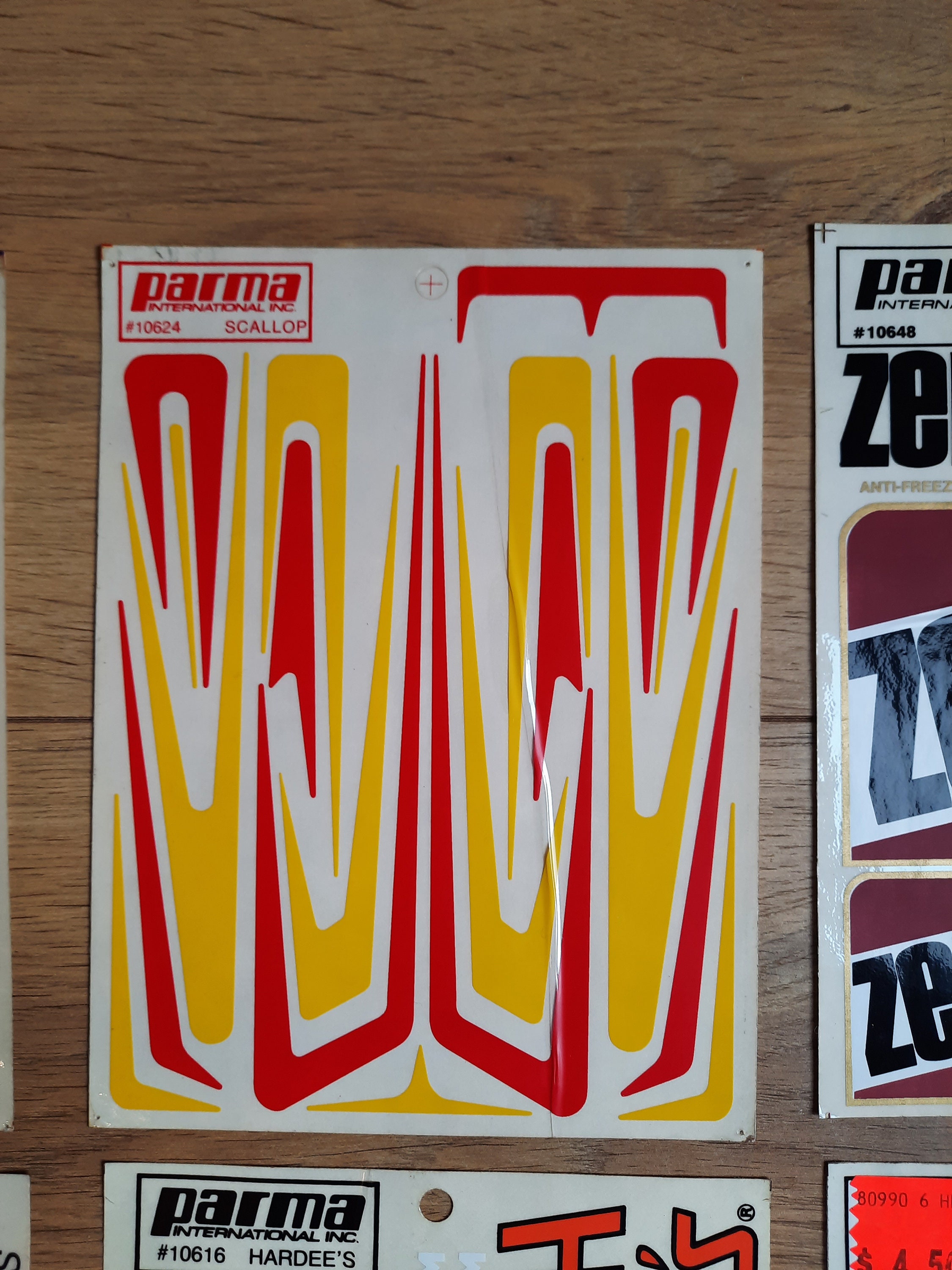 Parma Vintage Decals RC Models Nascar 6 Sheets - Etsy