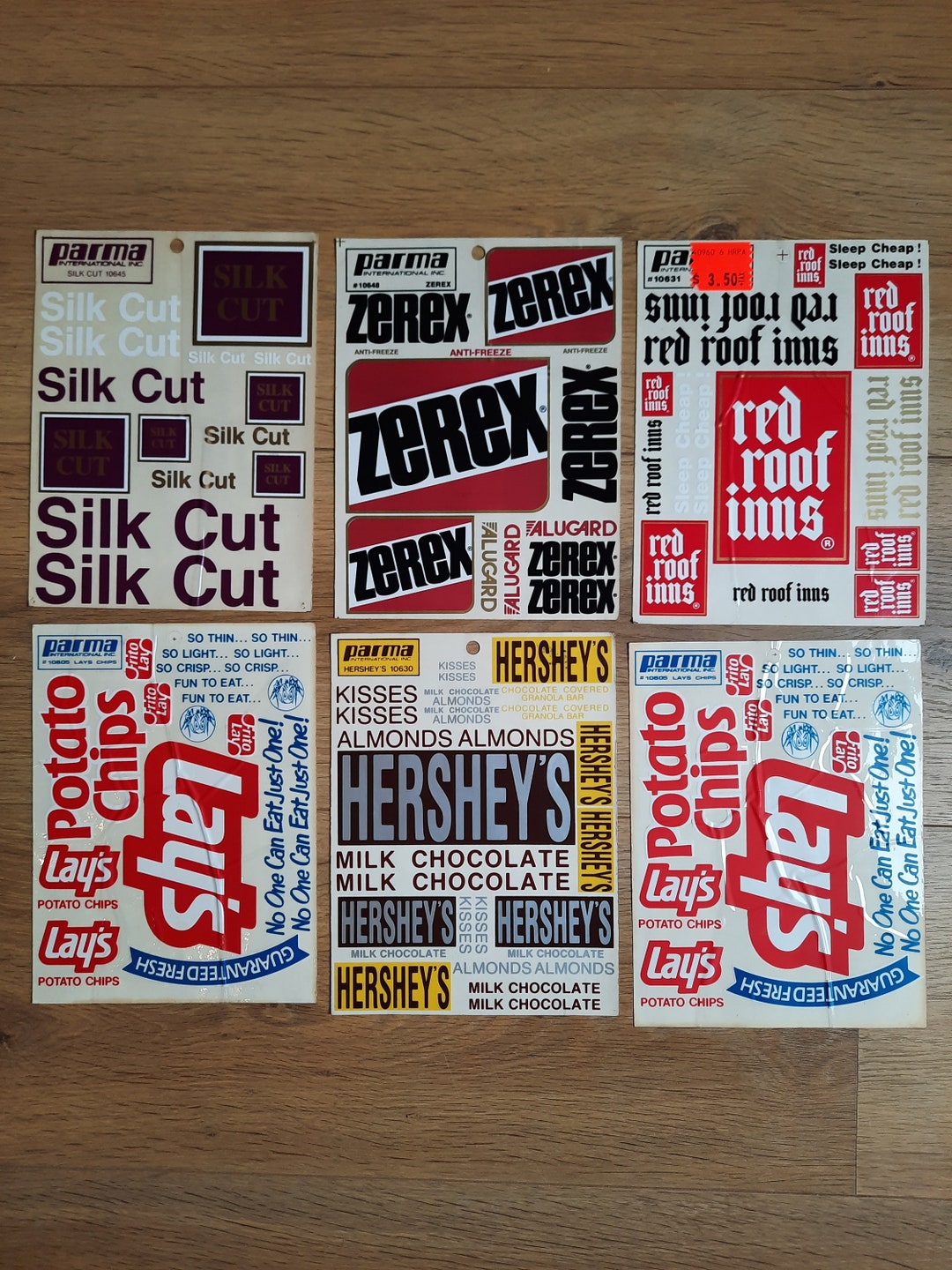 Parma | Vintage Decals | RC Models | Nascar | 6 Sheets - Etsy