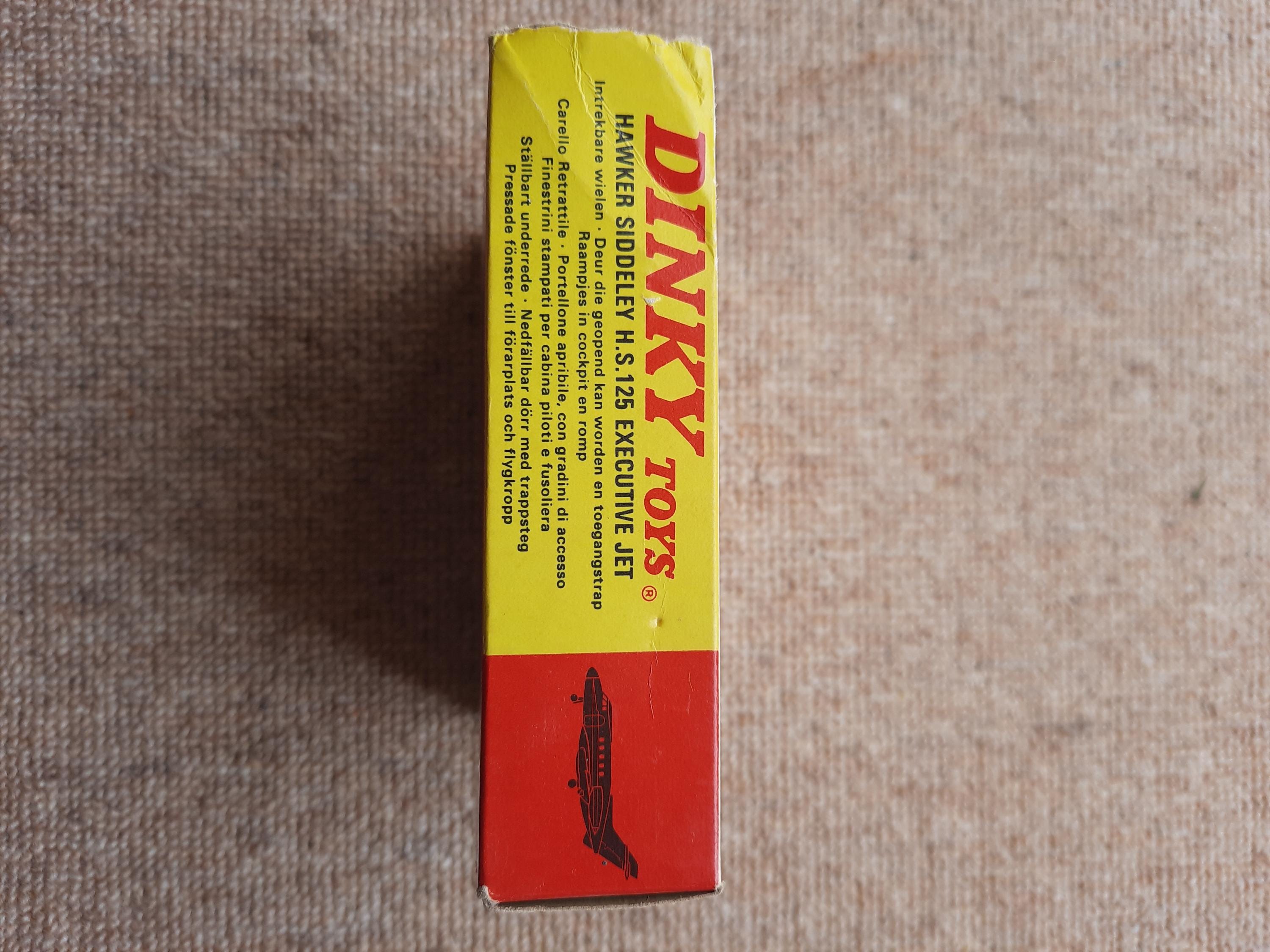 Zeer Nette Dinky Toy Model 723 Hawker Siddeley Executive Jet in ...