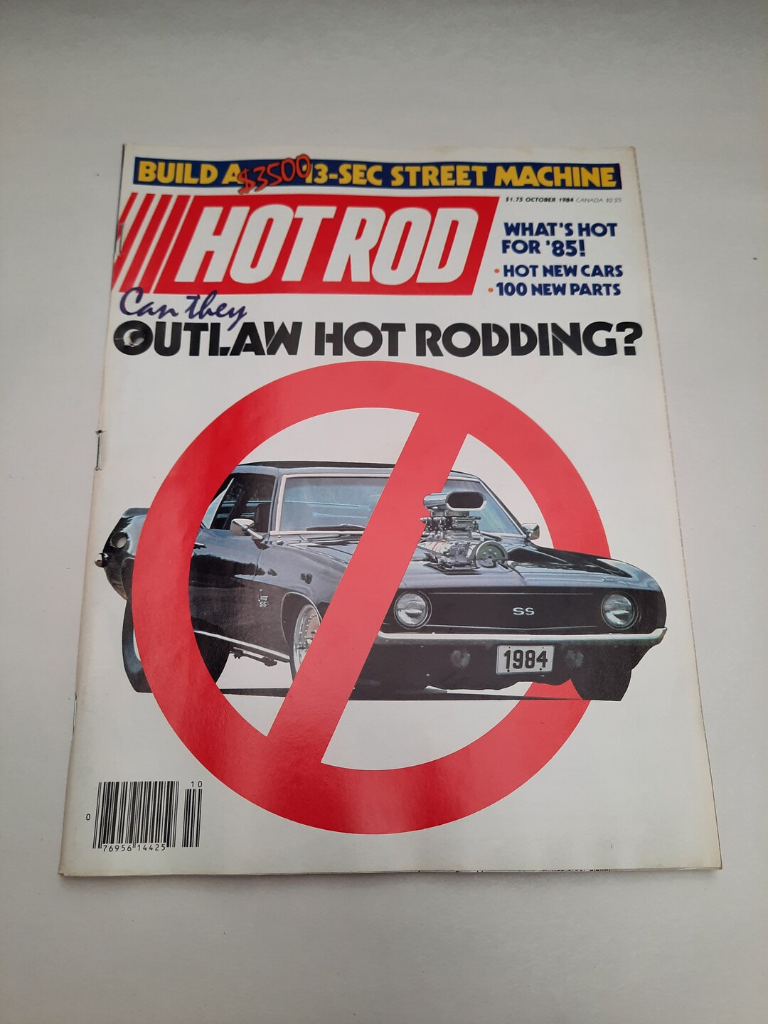 Hot Rod Magazine October 1984 Chevy SS - Etsy