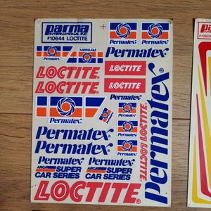 Parma | Vintage Decals | RC Models | Nascar | 6 Sheets - Etsy