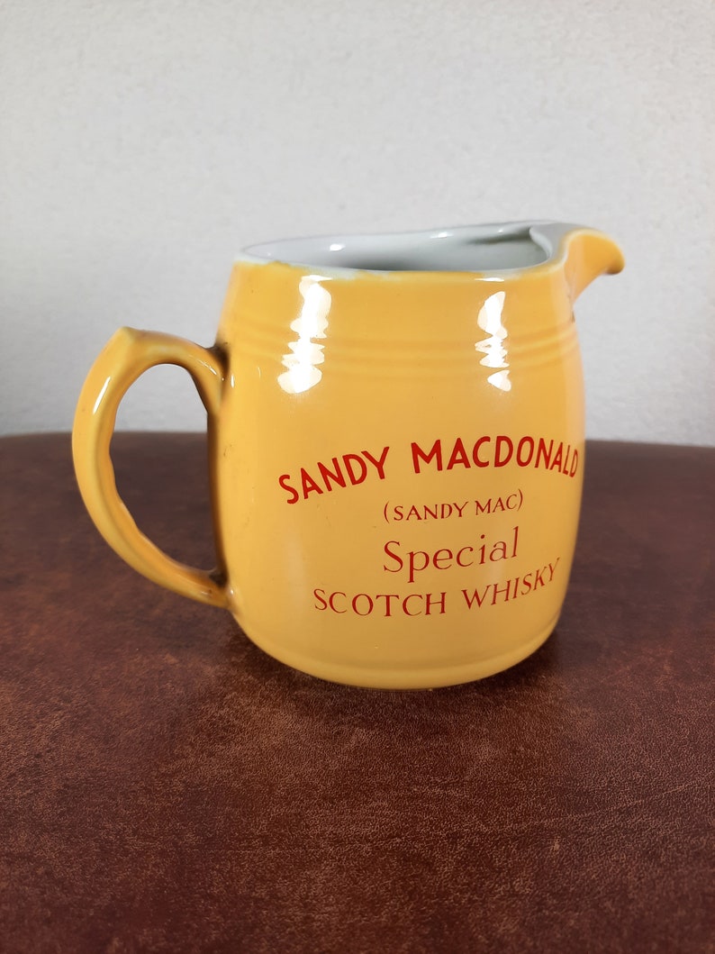 Sandy Macdonald Scotch Whisky Water Pitcher - Etsy