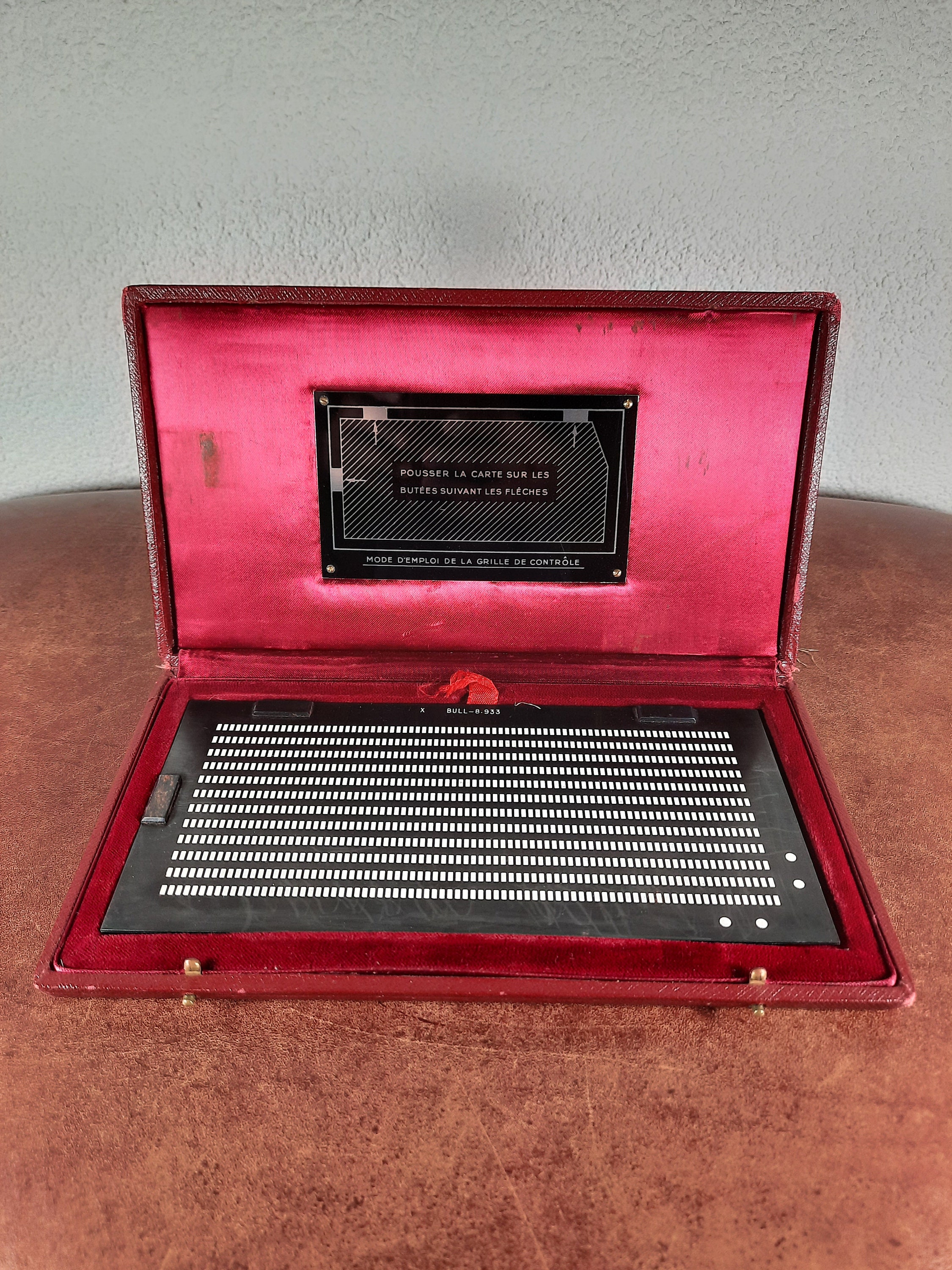 Controlerooster Voor Ponskaarten Vintage Computersystemen BULL ...