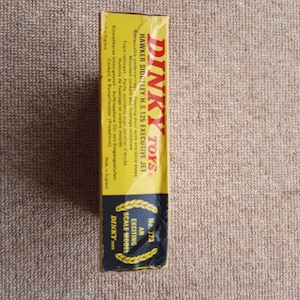 Zeer Nette Dinky Toy Model 723 Hawker Siddeley Executive Jet in ...