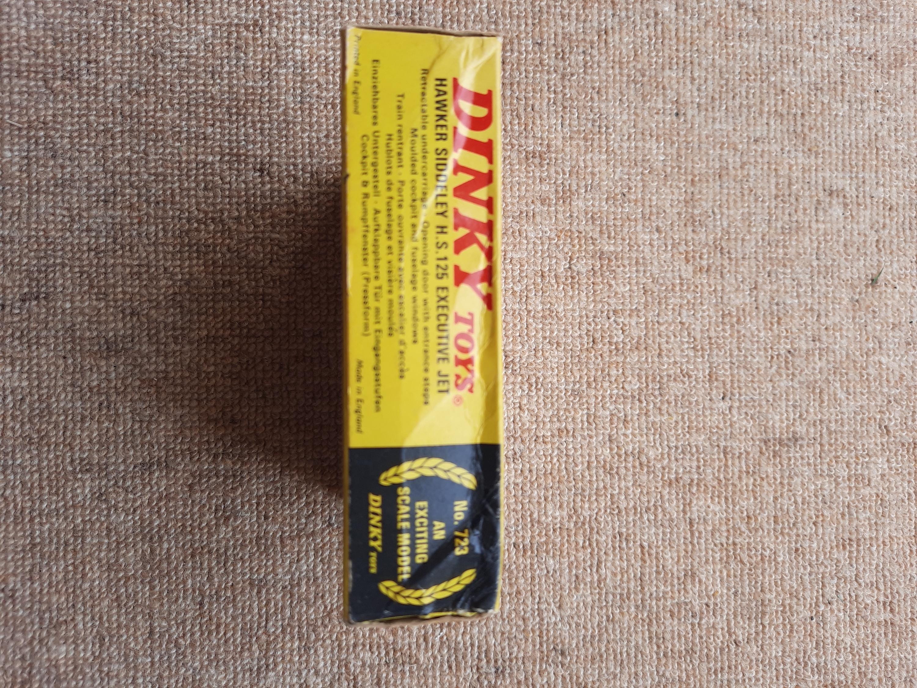 Zeer Nette Dinky Toy Model 723 Hawker Siddeley Executive Jet in ...