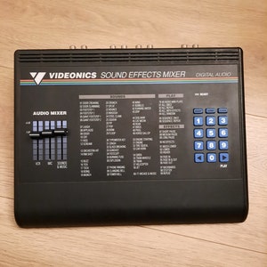 Videonics Sound Effects Mixer, Boing Box, Video Production, Broadcast ...