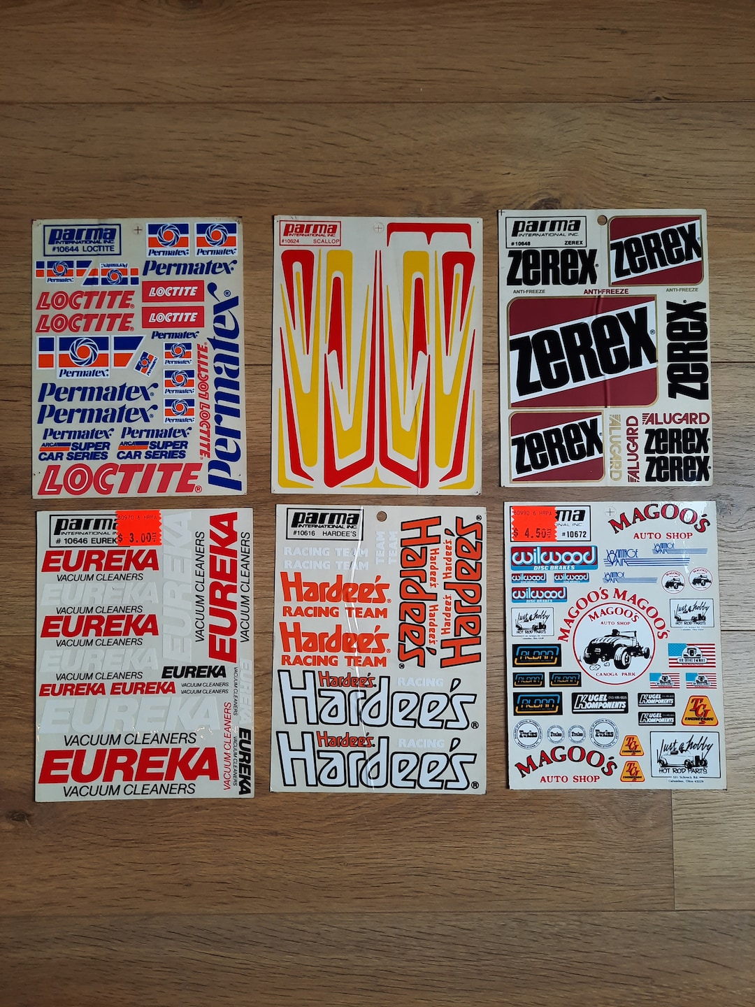 Parma | Vintage Decals | RC Models | Nascar | 6 Sheets - Etsy