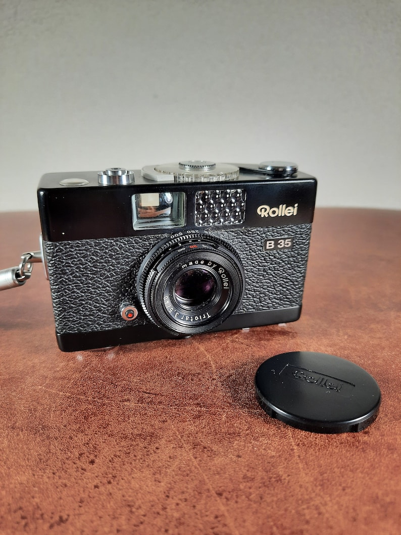 Rollei B35 Zwart: Klassieke Analoge Camera Met Tijdloze Kwaliteit - Etsy