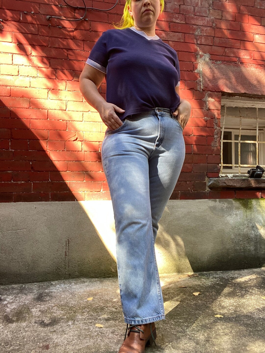 90's Gitano Light Wash Boot Jeans | 35" X 29" - Etsy