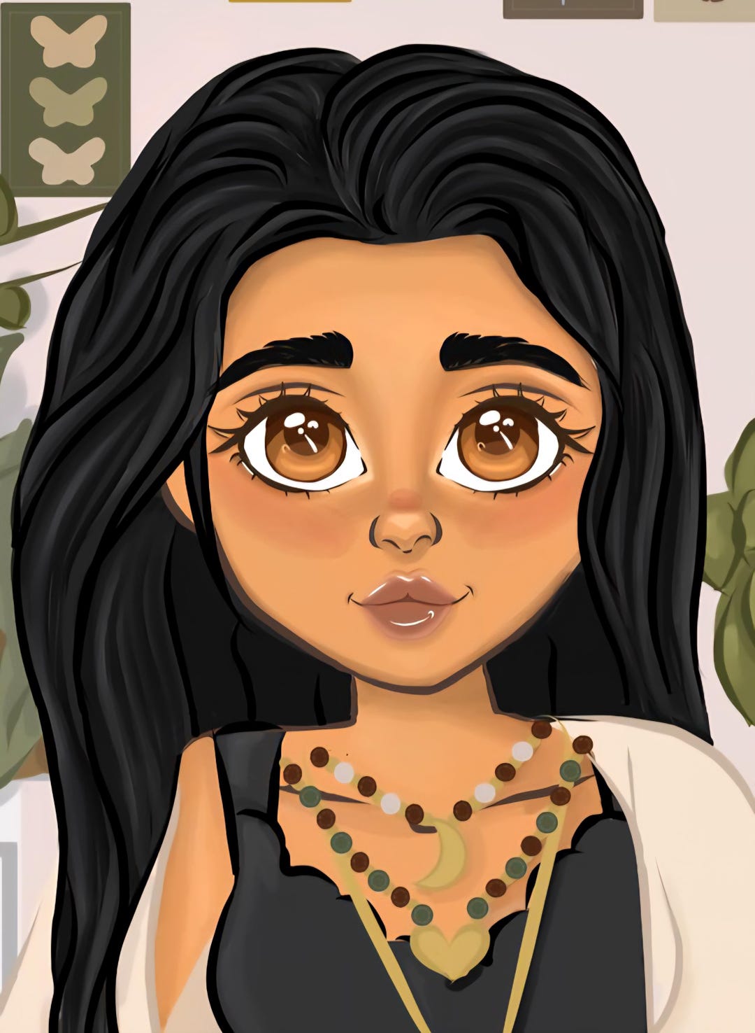 Printable Cartoon Portrait Sholders and Up - Etsy