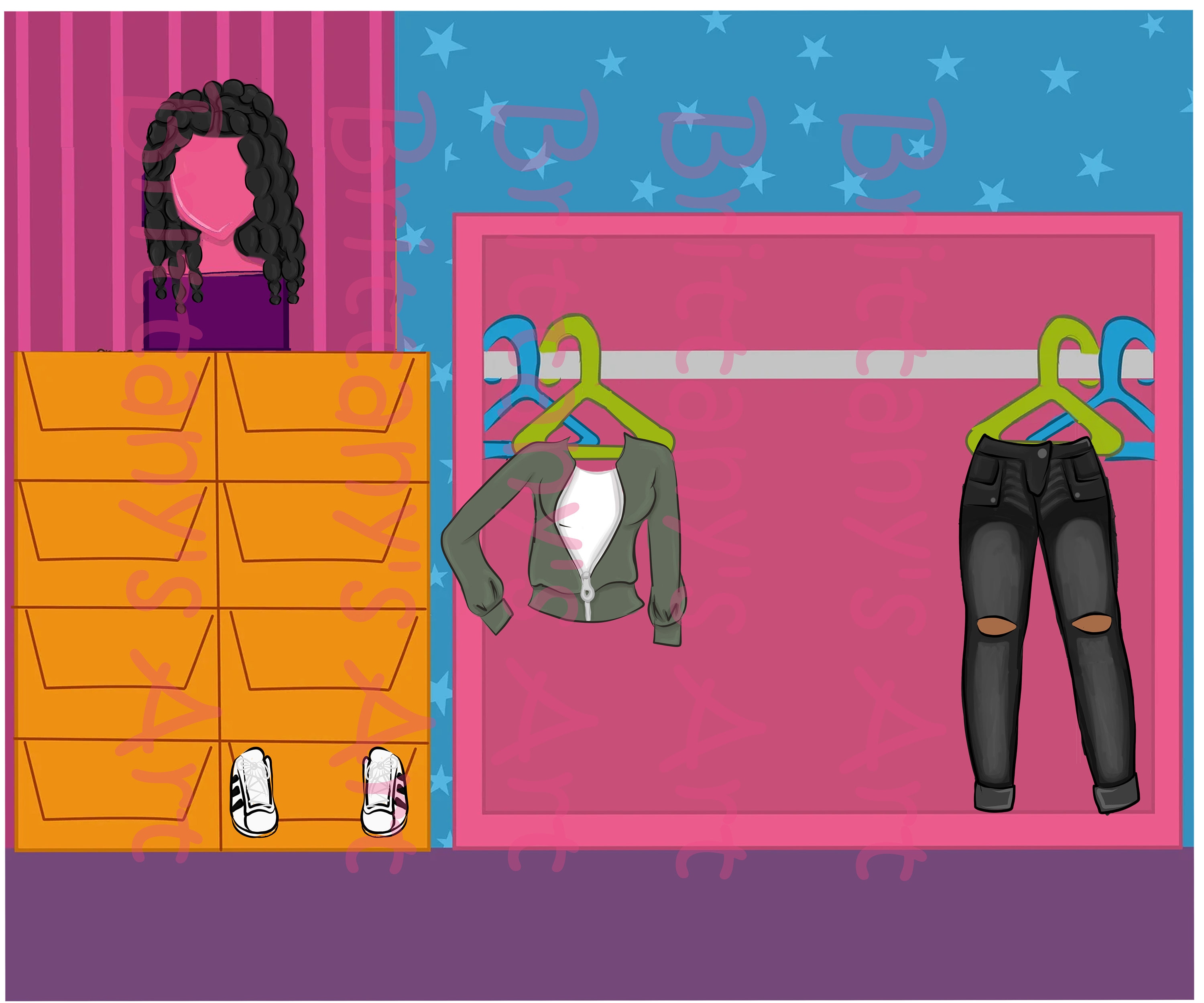 Paper Doll Makayla Brittany's Doll Collection - Etsy