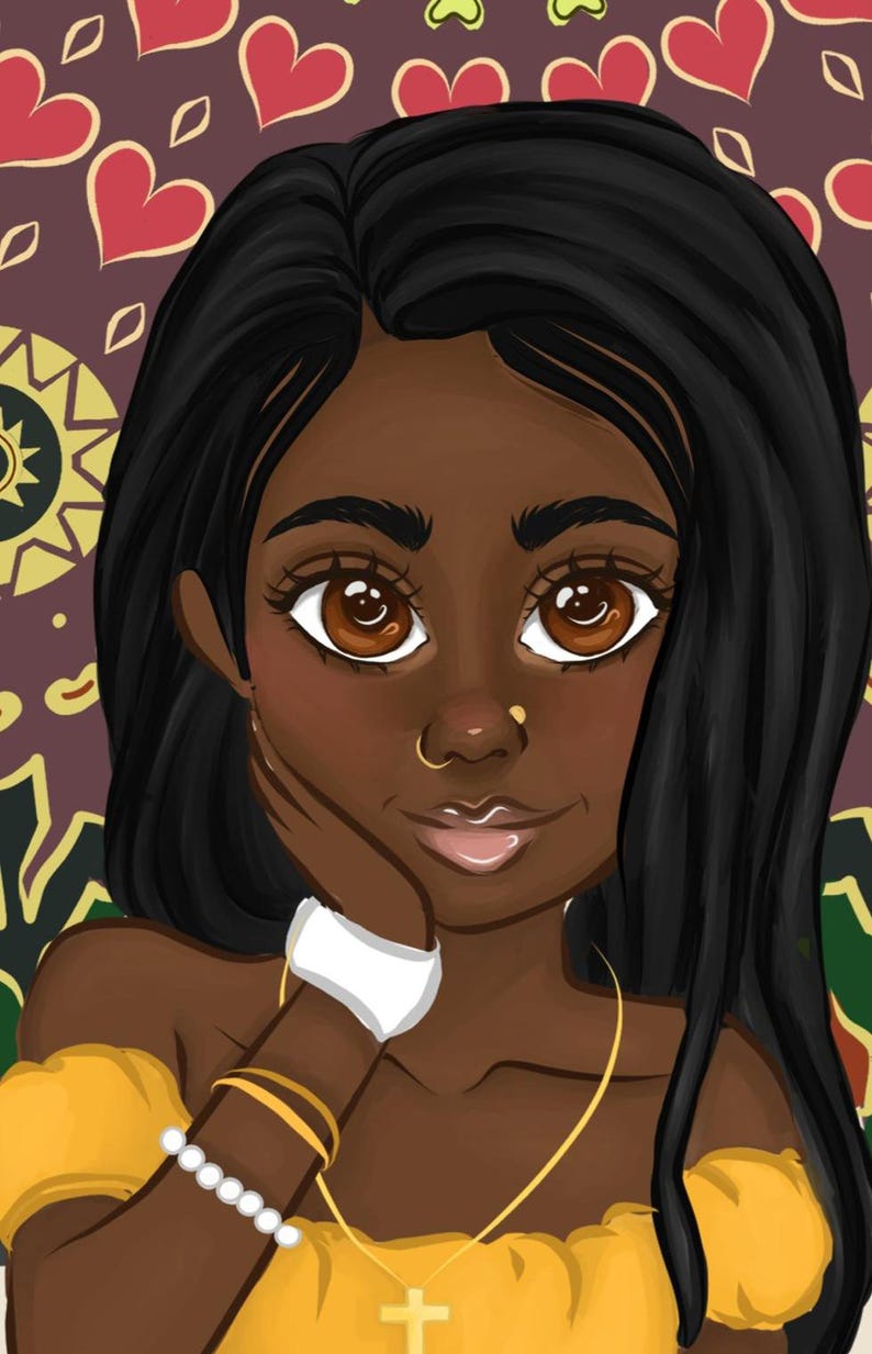 Printable Cartoon Portrait Sholders and Up - Etsy