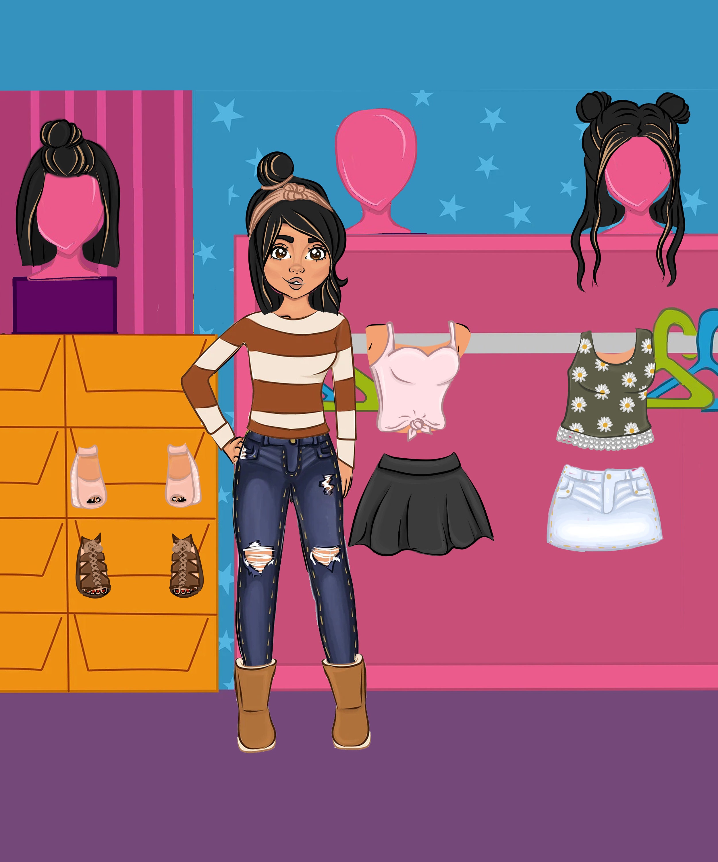 Handmade Paper Doll Melissa - Etsy