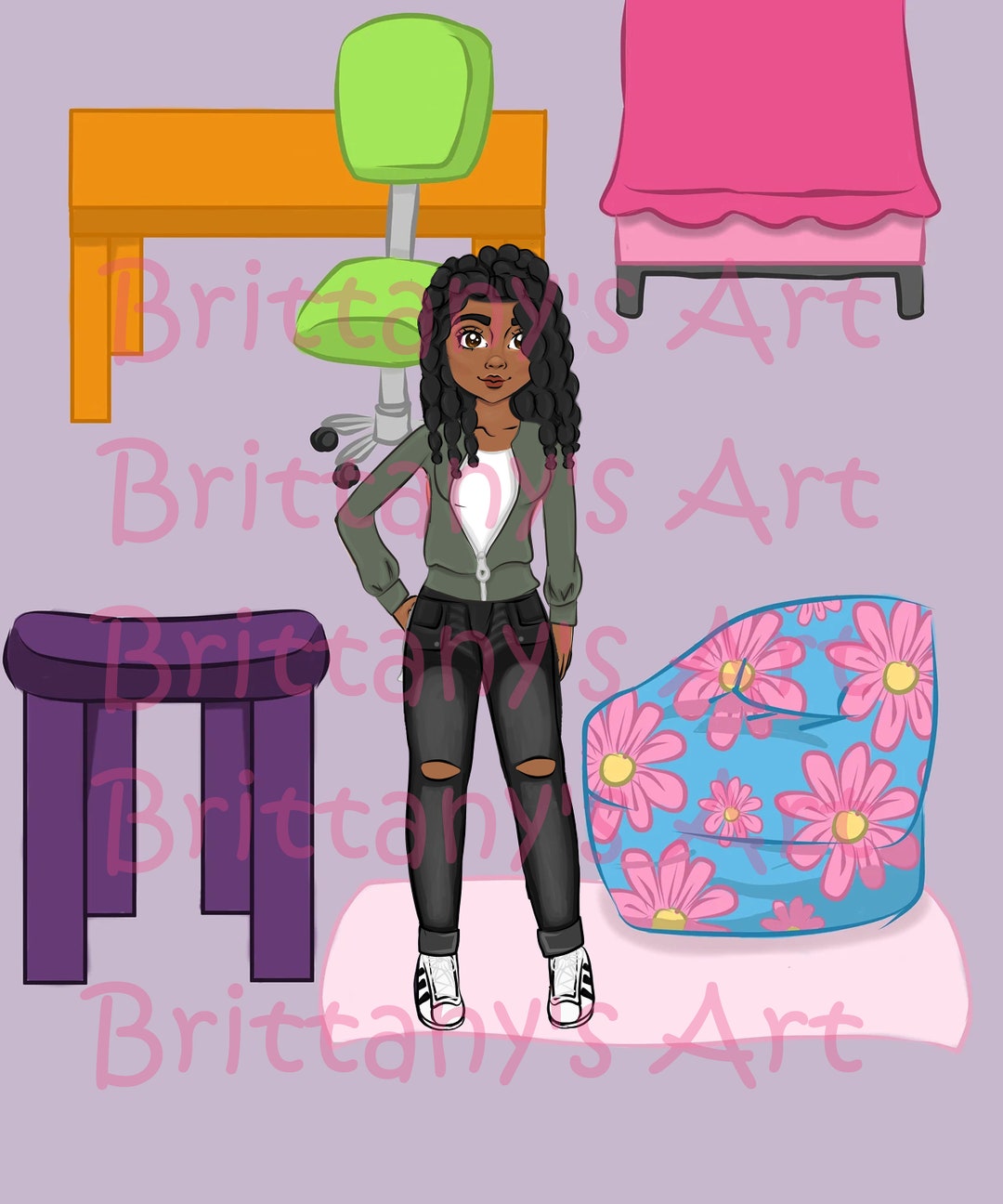 Paper Doll Makayla Brittany's Doll Collection - Etsy