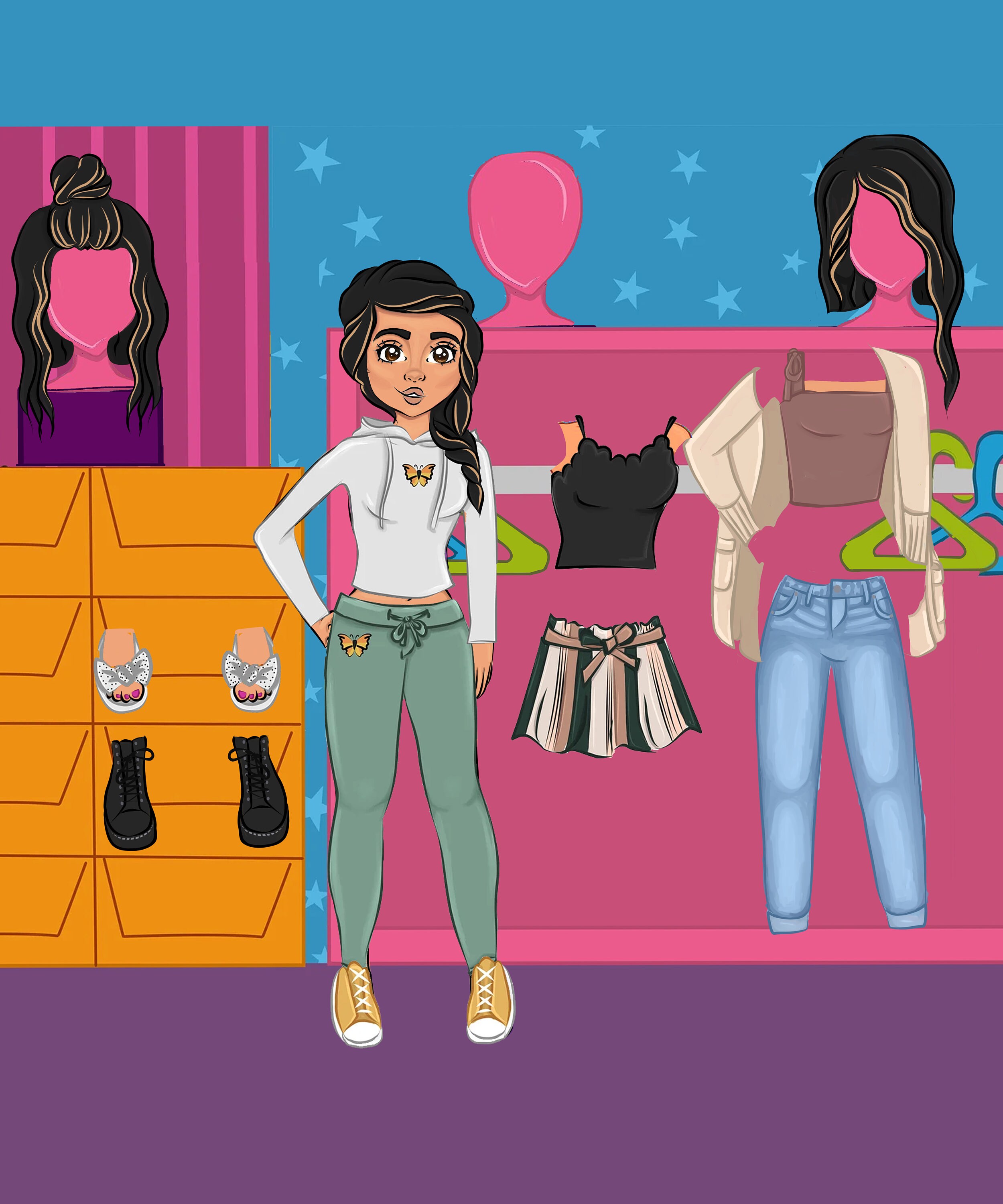 Handmade Paper Doll Melissa - Etsy