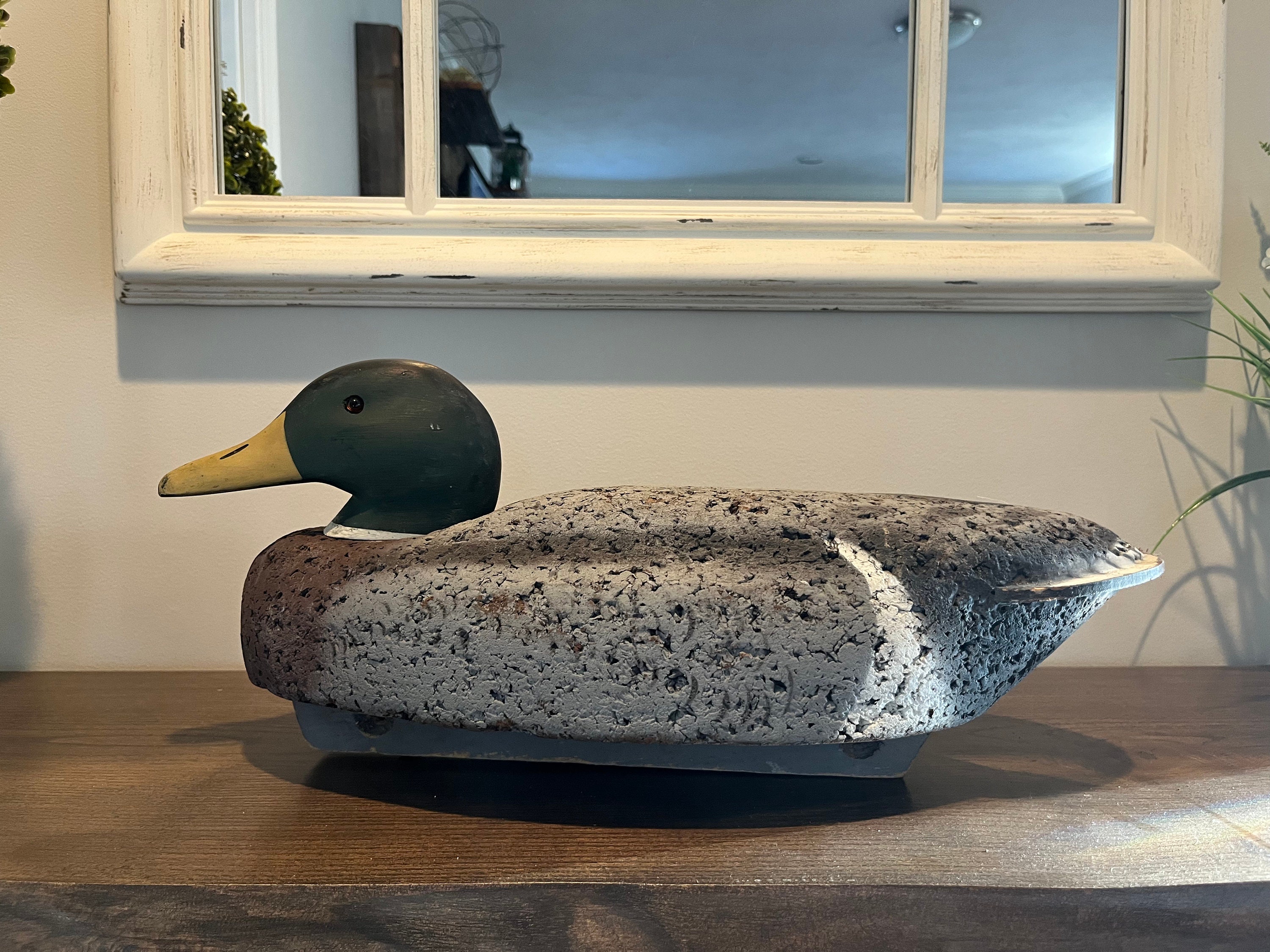 Duck Decoy Cork Decoy Mallard Duck Decoy Drake Decoy Antique Decoy ...