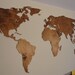 Wooden World Map 3d wall decor hanging decoration | Etsy