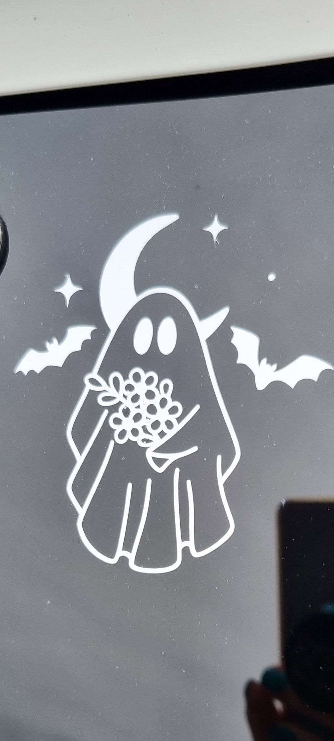 Ghost Car Decal. Spooky Cute Ghost Decals . - Etsy
